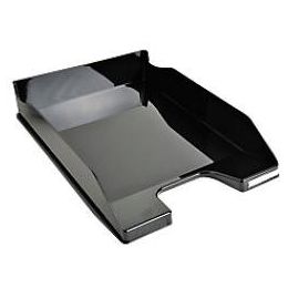 Exacompta Briefablage Classic 113214D Polystyrol 500 Blatt Schwarz 65 x 25,5 x 34,6 cm 6 Stück