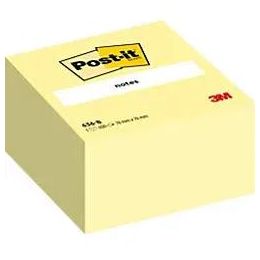 Post-it Haftnotizenwürfel 76 x 76 mm Kanariengelb 450 Blatt