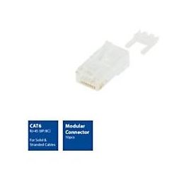 ACT Modularer RJ-45-Anschluss Cat6 10x