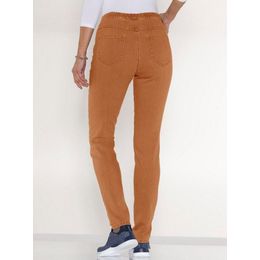 Sieh an! Bequeme Jeans, orange