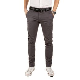 Yazubi Chinohose Modische Chino Hose Dustin von Yazubi mit Gürtel bequeme Chinohose mit Gürtel