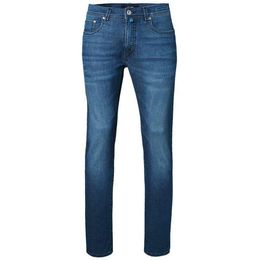 Pierre Cardin 5-Pocket-Jeans Pierre Cardin LYON TAPERED blue used buffies 38510 8006.6824