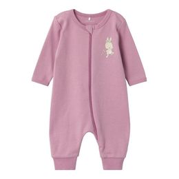 name it Schlafoverall NBFNIGHTSUIT ZIP ORCHID HAZE RABBIT