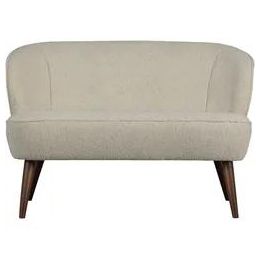 Küchensofa Woood "Sara Teddy Off White" Sofas Gr. B/H/T: 110cm x 73cm x 72cm, gleichschenklig, beige (cremefarben)