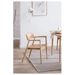 SIT-MÖBEL Esszimmerstuhl SIT, beige (natur, natur), B:57cm H:76cm T:61cm, Stühle, stapelbar