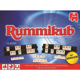 Jumbo Rummikub Classic Familie inkl. Sanduhr Gesellschaftsspiel Mehrfarbig