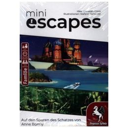 Pegasus Spiele MiniEscapes Auf den Spuren des Schatzes von Anne Bonny