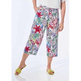 GOLDNER Schlupfhose Palazzo-Hose in Culotte-Form