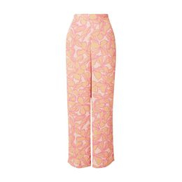 Only Hose 'ALMA' Damen Größe 40 beige / gelb / pink