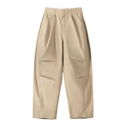 Bershka Pleat-Front Pants female Beige size 40