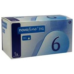 EurimPharm Arzneimittel NOVOFINE 6 Kanülen 0,25x6 mm 31 G