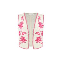 Shiwi Weste 'GILET' Damen Gr&ouml;&szlig;e S pink / wei&szlig;