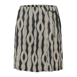 Kaffe Rock 'Carlbie' Damen Größe 38 taupe / schwarz