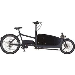 E-Bike Prophete "CARGO 22.ETL.20" E-Bikes Gr. 48 cm, 20 Zoll (50,80 cm), schwarz E-Bikes