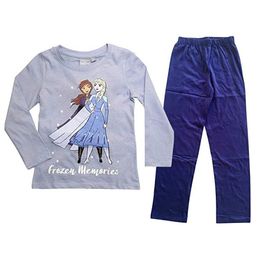 Disney Frozen Pyjama Frozen- Die Eiskönigin Schlafanzug lila