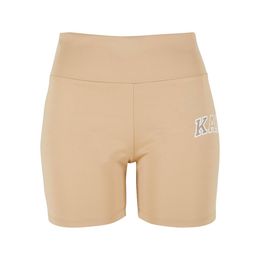 Karl Kani Sportshorts Damen Gr&ouml;&szlig;e L sand / grau / wei&szlig;