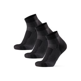 Danish Endurance Socks 'Merino Hiking Low' female Black size 43-47