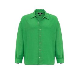 Antioch Button Up Shirt male Green size XL