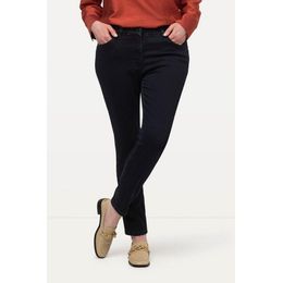 Ulla Popken Regular-fit-Jeans Jeans Stretch 5-Pocket-Form Komfortbund