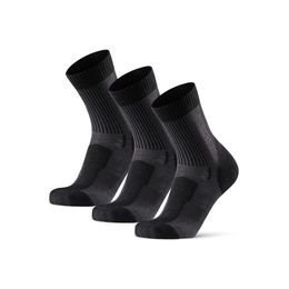 Danish Endurance Athletic Socks 'Merino Hiking Light' female Black size 43-47