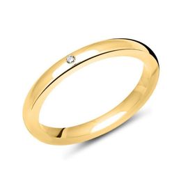 UNIQUE Silberring Vergoldeter 925er UNIQUE Silber Damen Ring 2