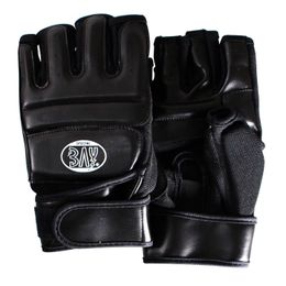 BAY-Sports MMA-Handschuhe FIT Krav Maga Wing Tsun Handschutz Handschützer schwarz