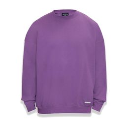 Dropsize Sweatshirt male Purple size XS