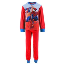 Spiderman Schlafanzug Kinder Jungen Pyjama langarm Nachtwäsche (2 tlg)
