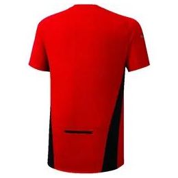 Herren T-Shirt Mizuno XL - Rot - XL