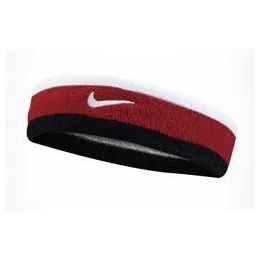 Stirnband Nike Swoosh Headband White/University Red - Rot