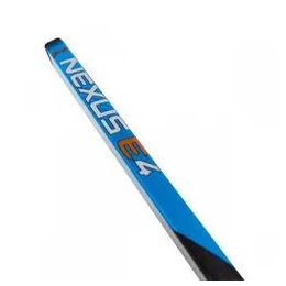 Bauer Nexus E4 Grip Komposit-Eishockeyschläger, Junior - Blau,Schwarz