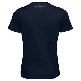 Damen T-Shirt Head Club Lara T-Shirt Women Dark Blue/Yellow XL - Blau - XL
