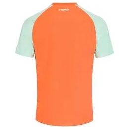 Herren T-Shirt Head Topspin T-Shirt Men PAXV L - Grün,orange - L