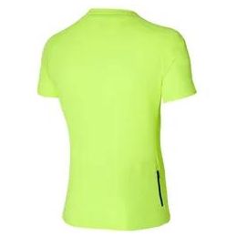 Herren T-Shirt Mizuno Trail DryAeroFlow Tee Neolime XL - Gelb - XL