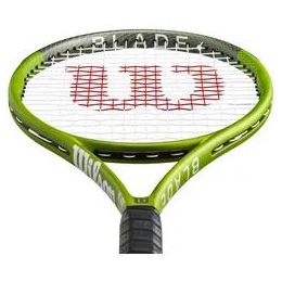 Tennisschläger Wilson Blade Feel 103 L2 - Grün,grau