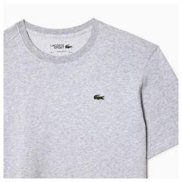 Herren T-Shirt Lacoste Core Performance T-Shirt Silver Chine XL - grau - XL