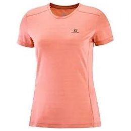 Damen T-Shirt Salomon S - orange - S
