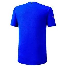 Herren T-Shirt Mizuno M - Blau - M