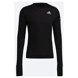 Herren T-Shirt Adidas Cooler LS Black L - Schwarz - L