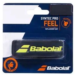 Basisgriffband Babolat Syntec Pro Black/Fluo Yellow - Schwarz