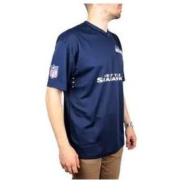 T-shirt New Era Wordmark Oversized NFL Seattle Seahawks, M - Blau - M