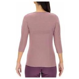 Thule Damen T-Shirt UYN Lady Natural Training Eco Color OW Shirt Three Quarter SL L - Rosa - L