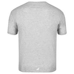 Herren T-Shirt Babolat Exercise Tee Grey M - grau - M