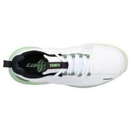 Herren Tennisschuhe K-Swiss Ultrashot 3 White/Green EUR 42 - Weiß - EUR 42