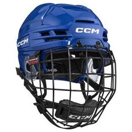 Eishockeyhelm CCM Tacks 720 Combo Royal M, Blau - Blau - M