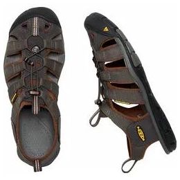 Herrensandalen Keen Clearwater CNX Black / Gargoyle, US 11 - Schwarz - US 11