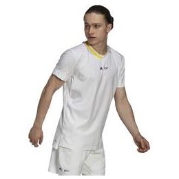 Herren T-Shirt Adidas London Stretch Woven Tee M - Weiß - M