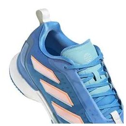 Damen Tennisschuhe Adidas Avacourt Clay Blue EUR 40 2/3 - Blau - EUR 40 2/3