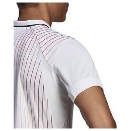 Herren T-Shirt Adidas Melbourne Freelift Polo White M - Weiß - M