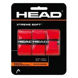 Overgrip Head Xtreme Soft Red (3 St.) - Rot